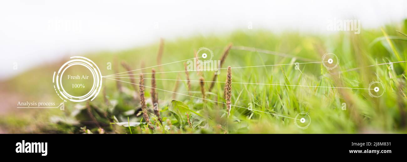 Future innovation for smart ecology system. Automatic measurement ...