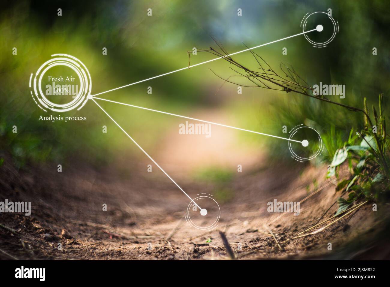 Future innovation for smart ecology system. Automatic measurement ...