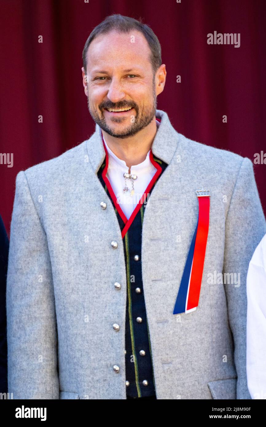 Crown Prince Haakon during the celebrations of the National Day at the ...