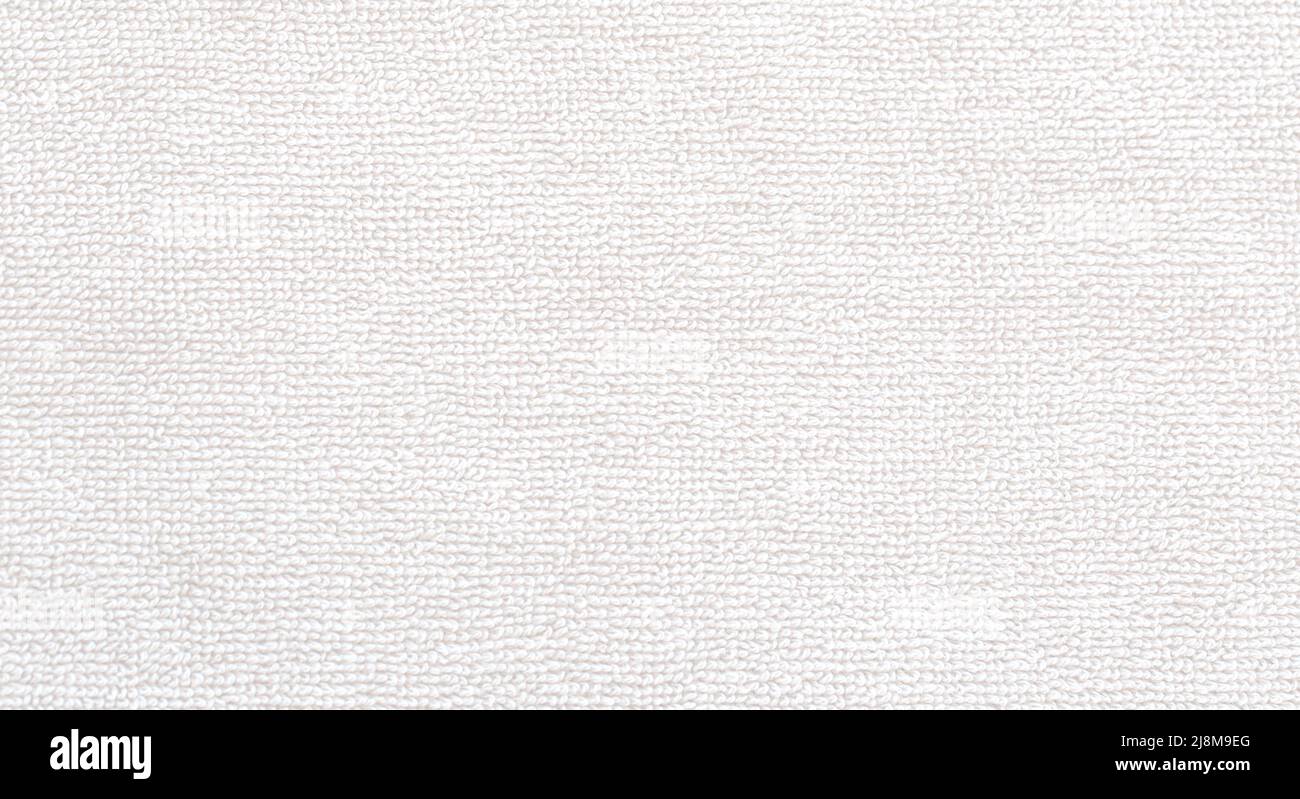 white seamless texture of terry cloth Stock Photo - Alamy