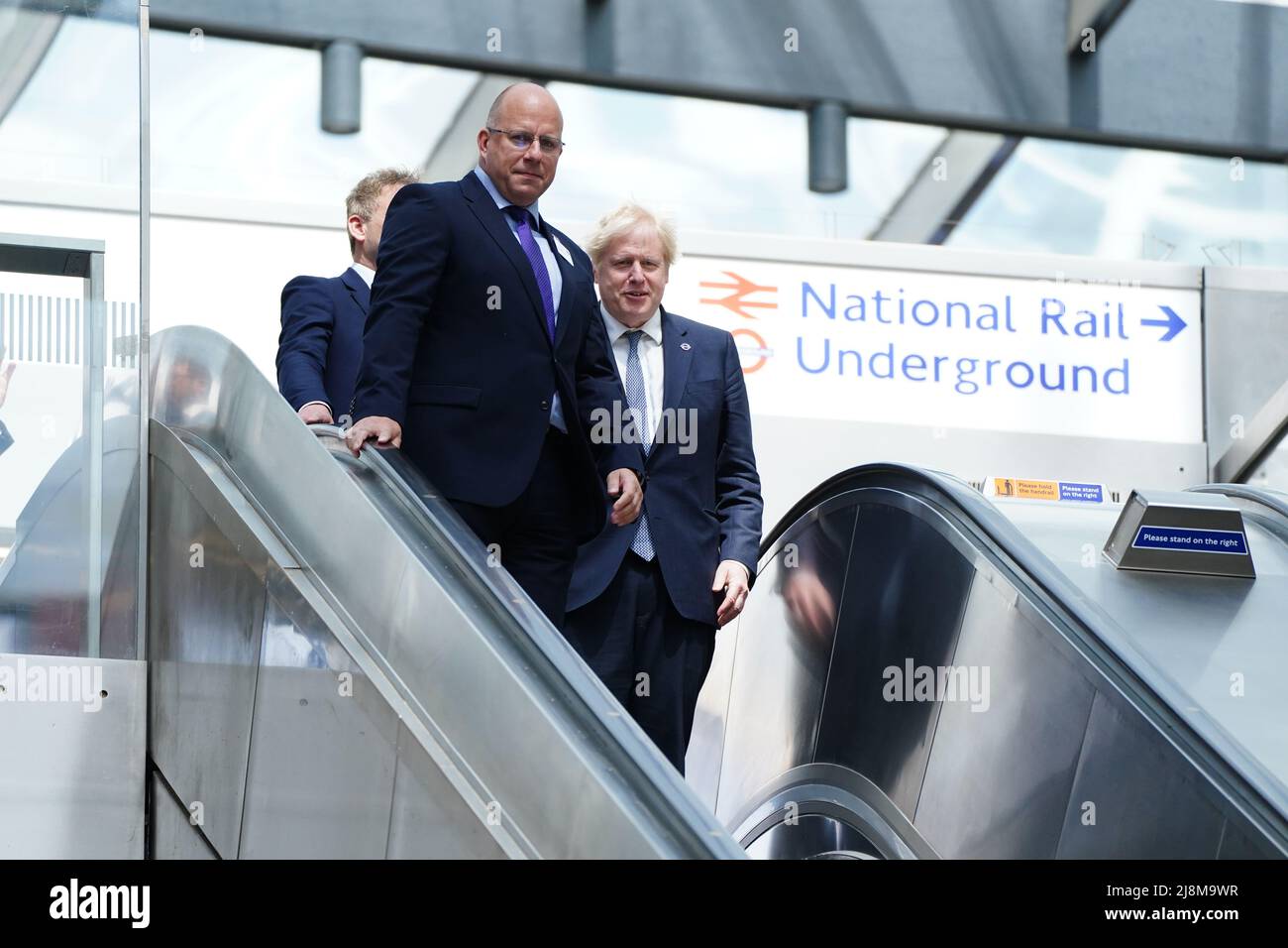 Andy Lord, Managing Director of London Underground (left) and Prime ...