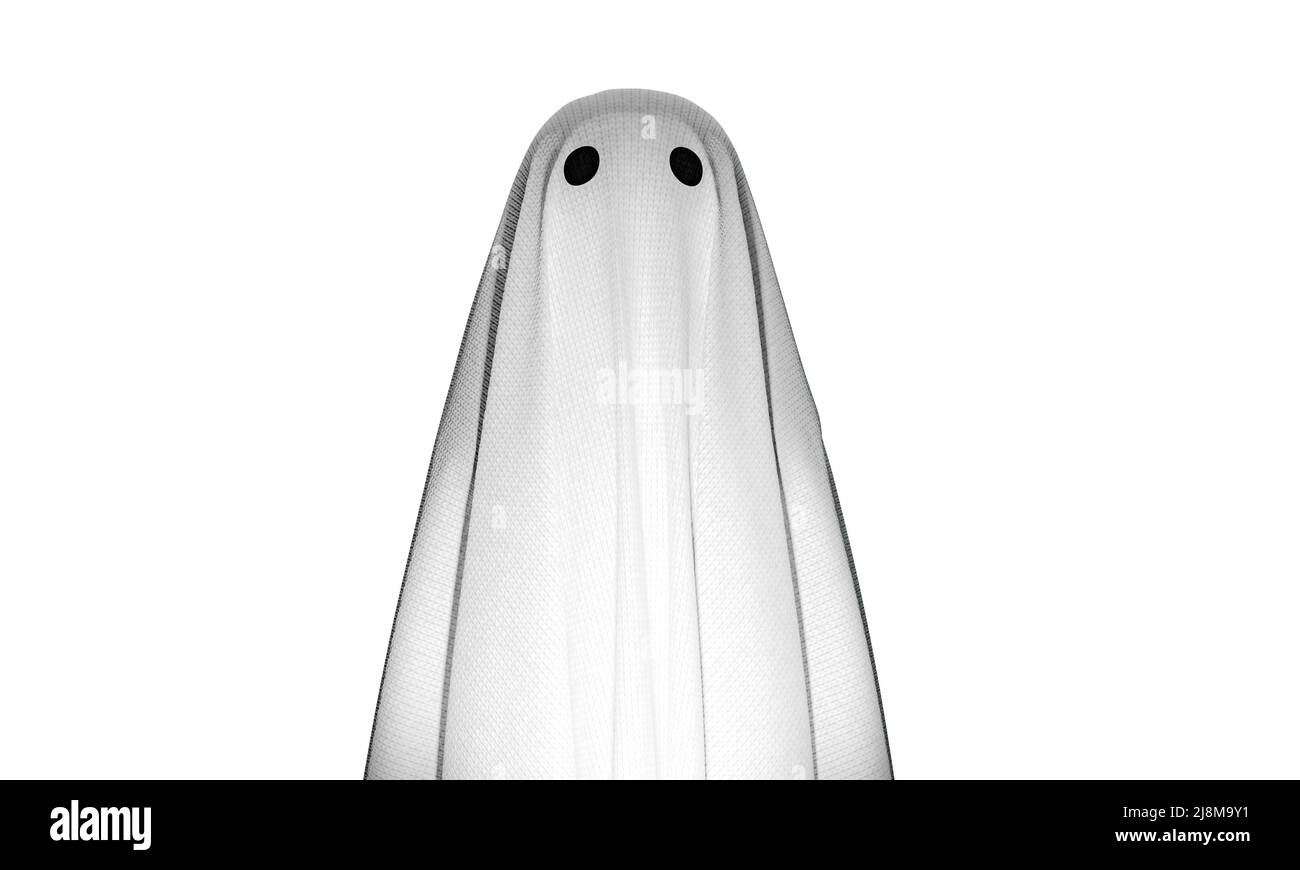 Spooky ghosts isolated on Cut Out Stock Images & Pictures - Alamy