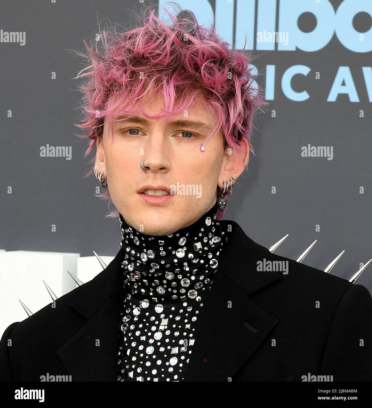 Las Vegas, Nevada, May 15, 2022, Machine Gun Kelly attends the 2022 ...