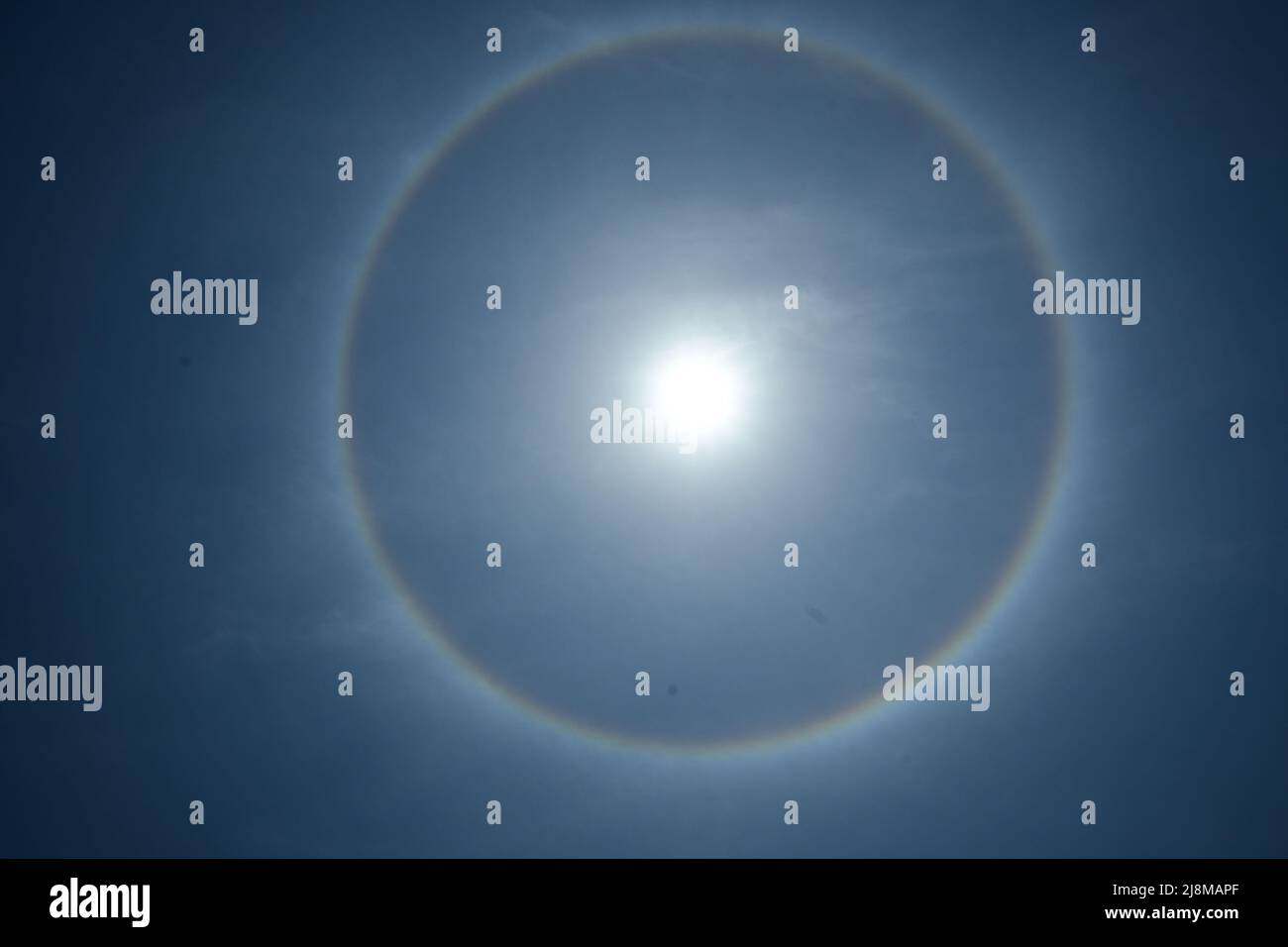 Halo sun effect in jharkhand hi-res stock photography and images - Alamy
