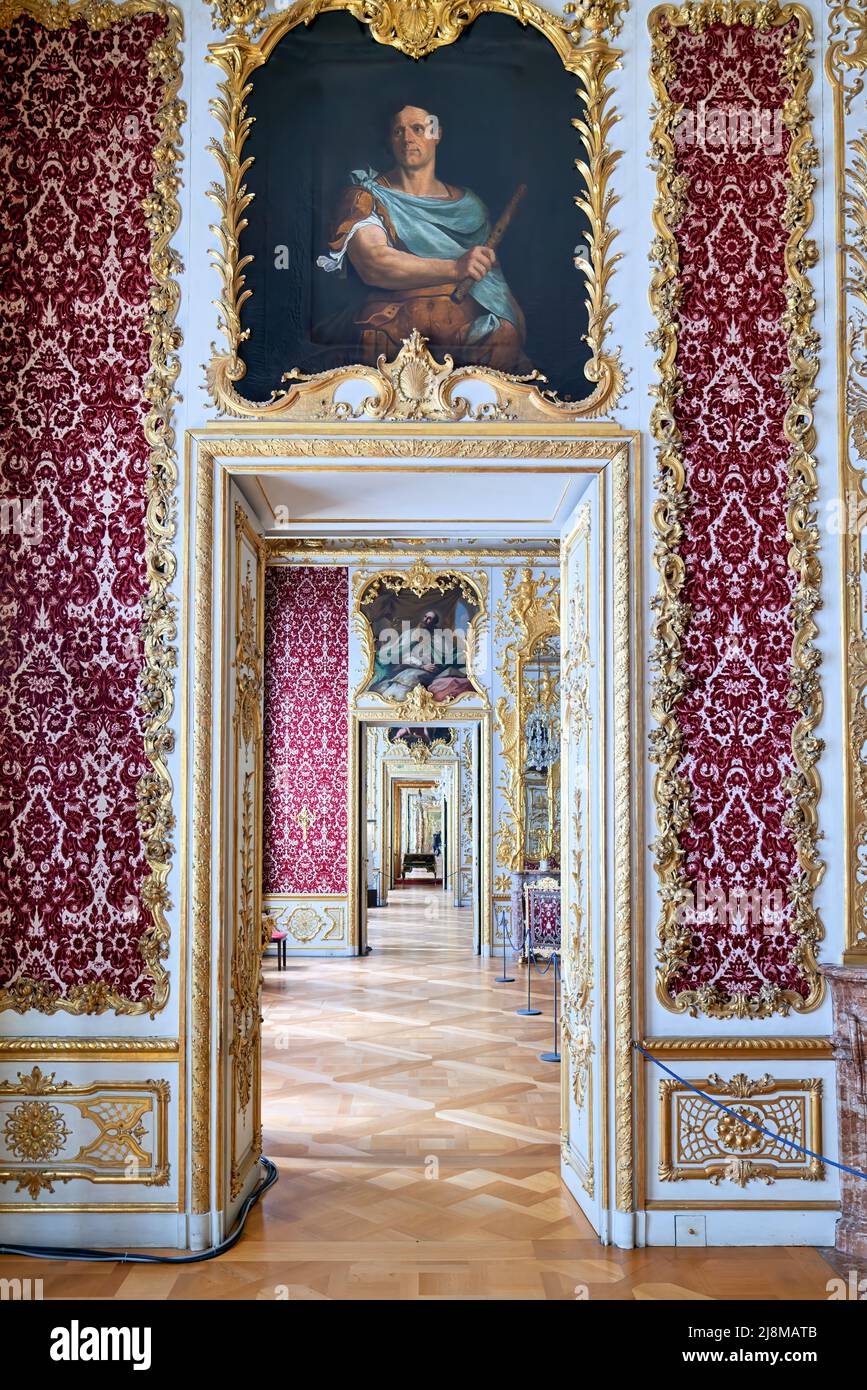 Germany Bavaria Munich. The Residenz (Residence Palace). The largest ...