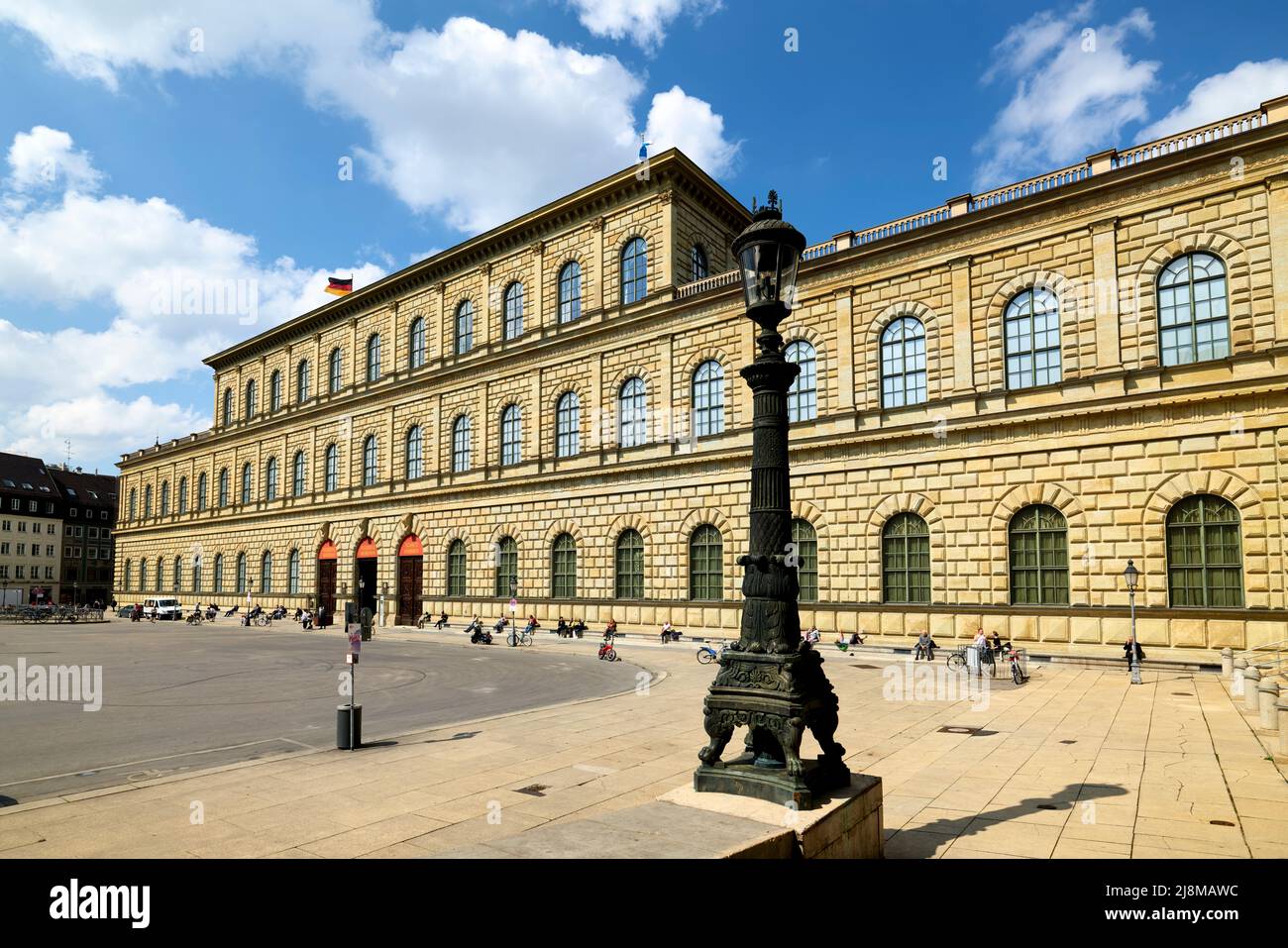 Germany Bavaria Munich. The Residenz (Residence Palace Stock Photo - Alamy