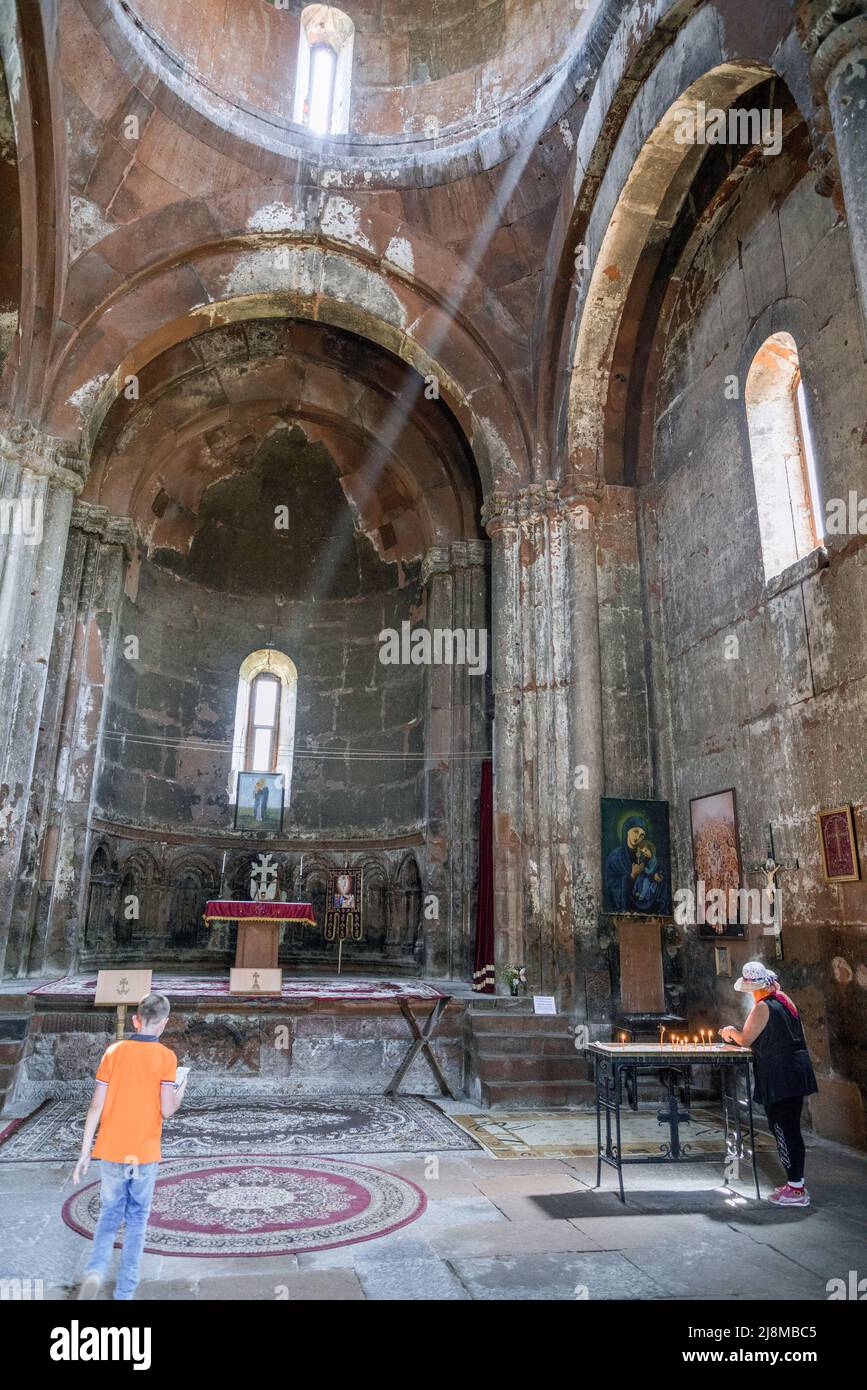 10th century Marmashen monastery in Shirak province of Armenia Stock ...
