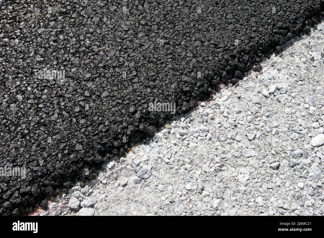 Asphalt gravel tarmac hi-res stock photography and images - Alamy