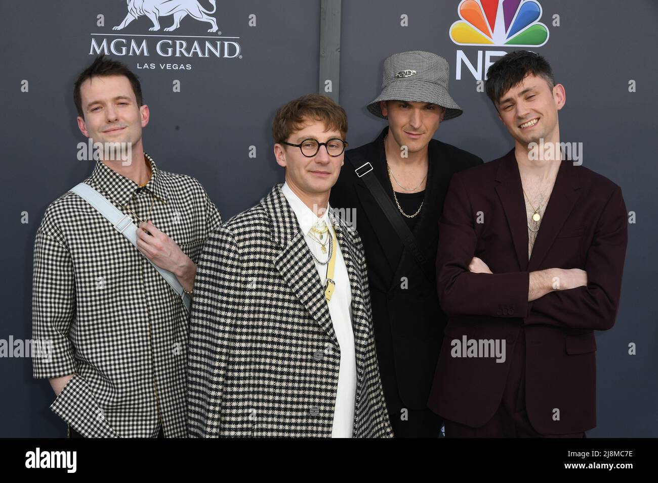 Las Vegas, Nevada, May 15, 2022, Glass Animals - Drew MacFarlane, Dave ...