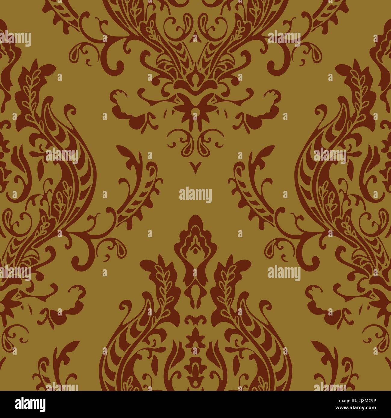 Classic seamless brown golden hi-res stock photography and images - Alamy