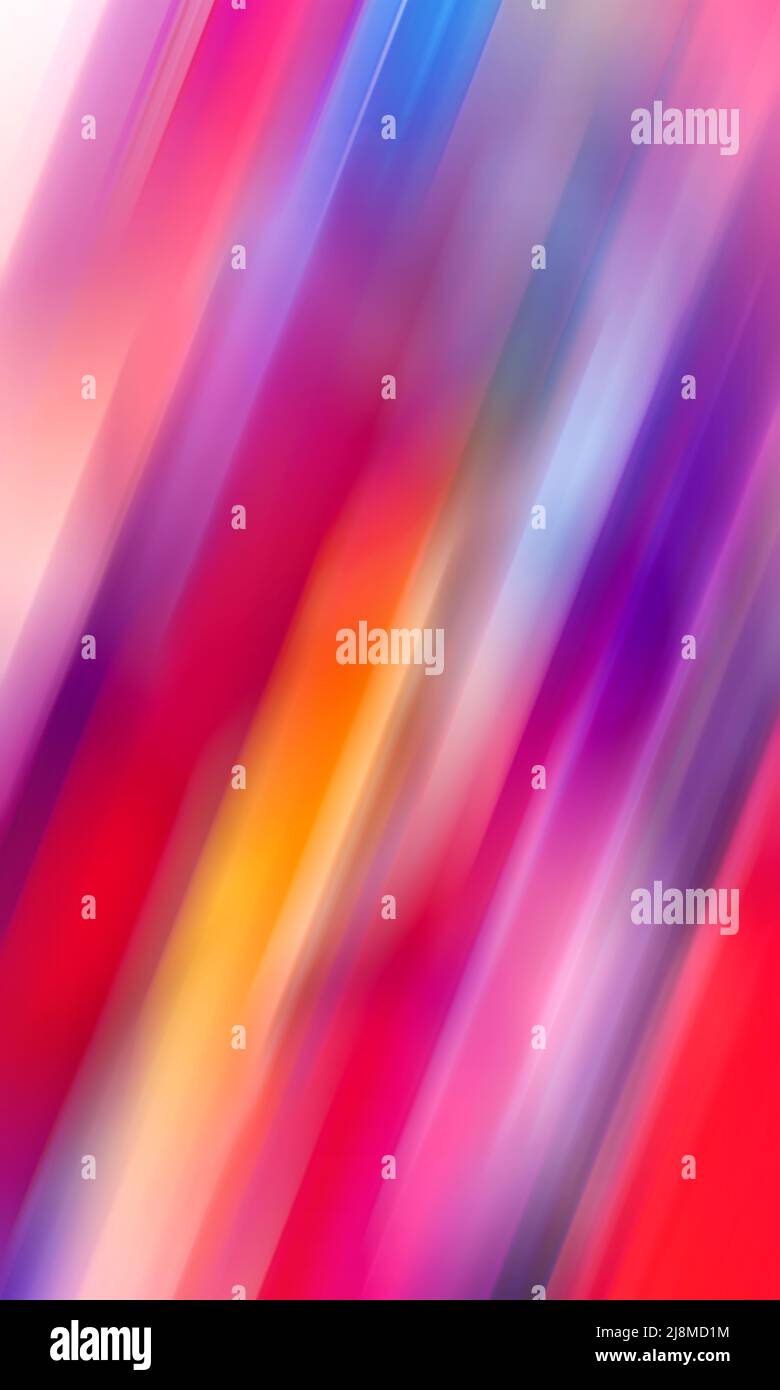 Gradient colorful diagonal blurred lines rainbow color stripes abstract ...