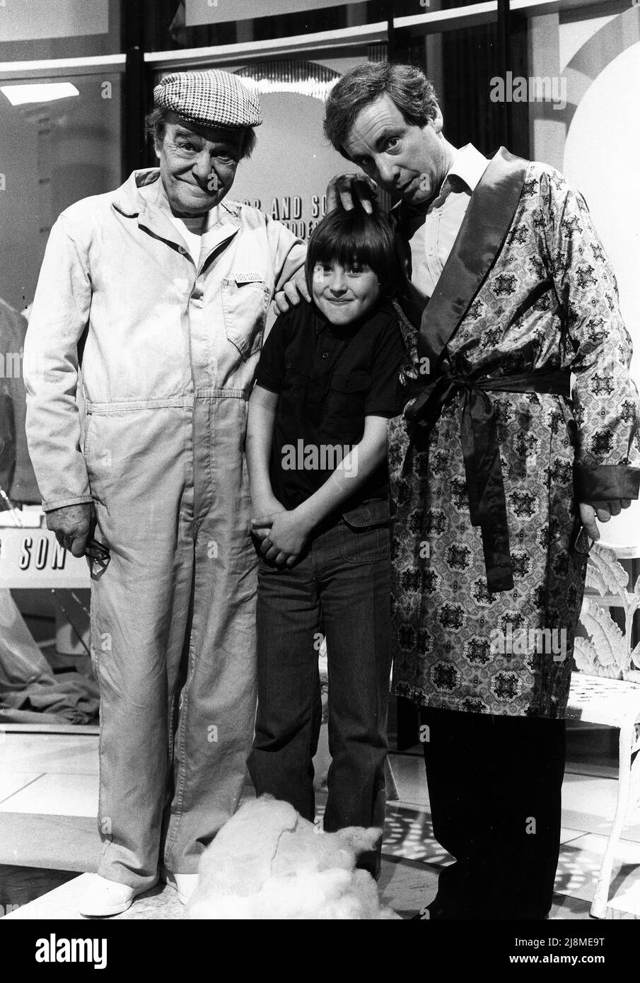 Max Wall Andrew Sachs in the television production of DEAD ERNEST ...