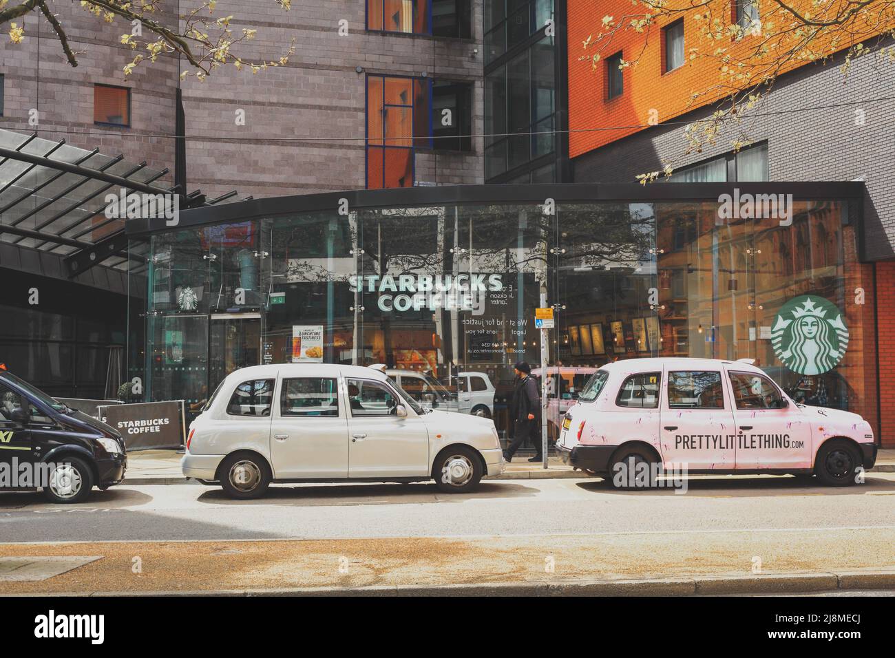 Taxi manchester hi-res stock photography and images - Alamy