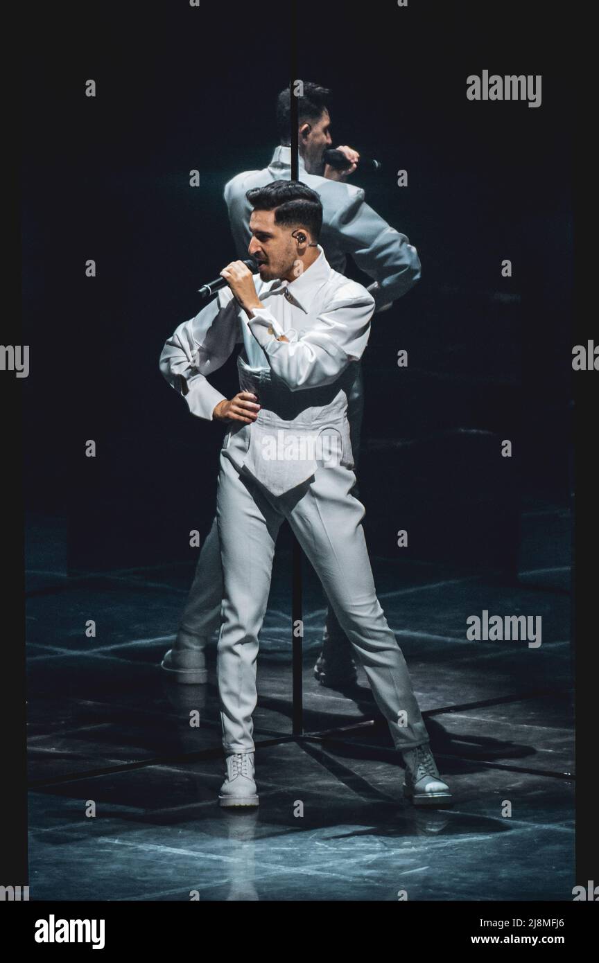 TORINO, PALA OLIMPICO, MAY 10th/12th/14th 2022: Michael Ben David ...