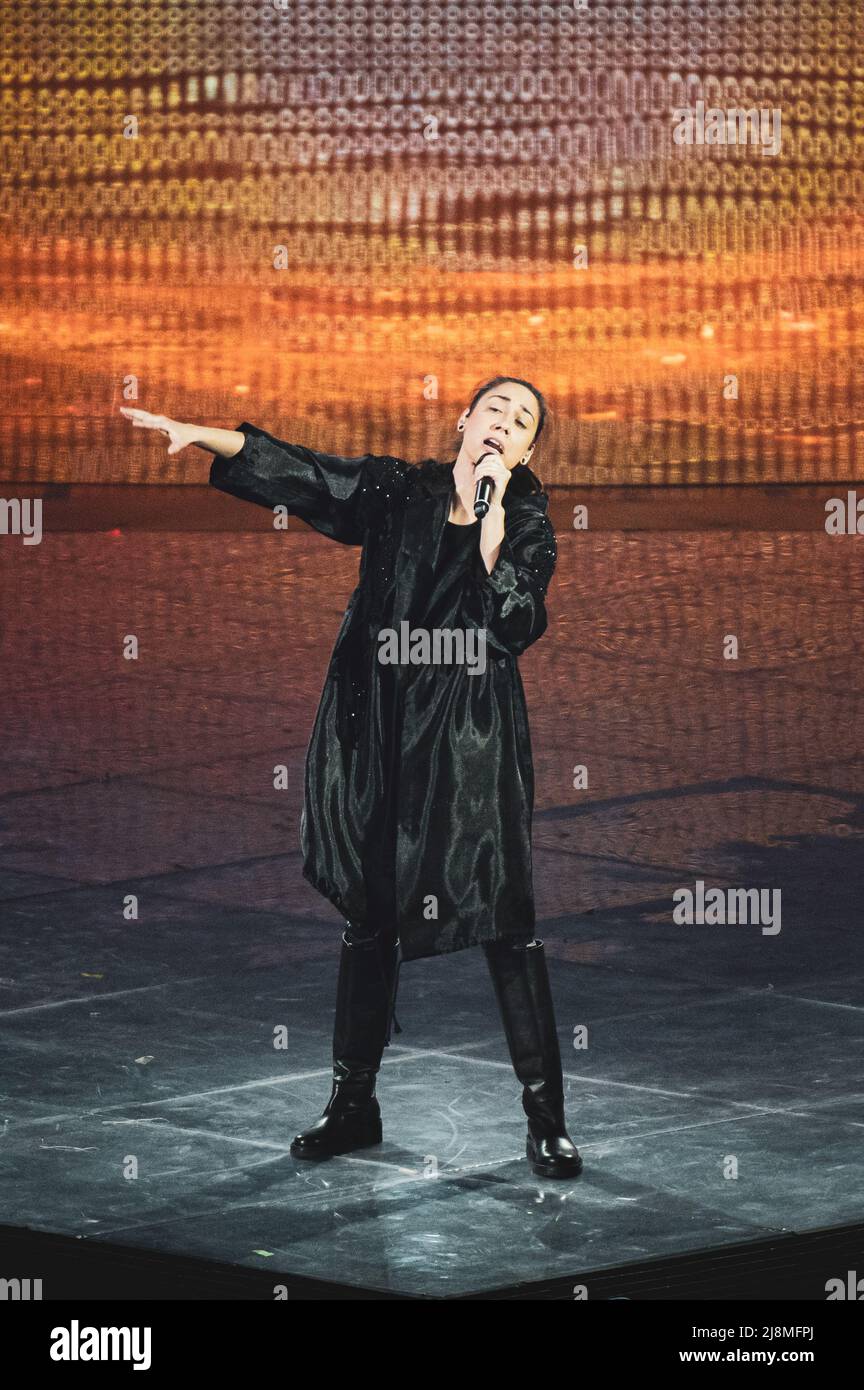 TORINO, PALA OLIMPICO, MAY 10th/12th/14th 2022: Andrea, representing ...
