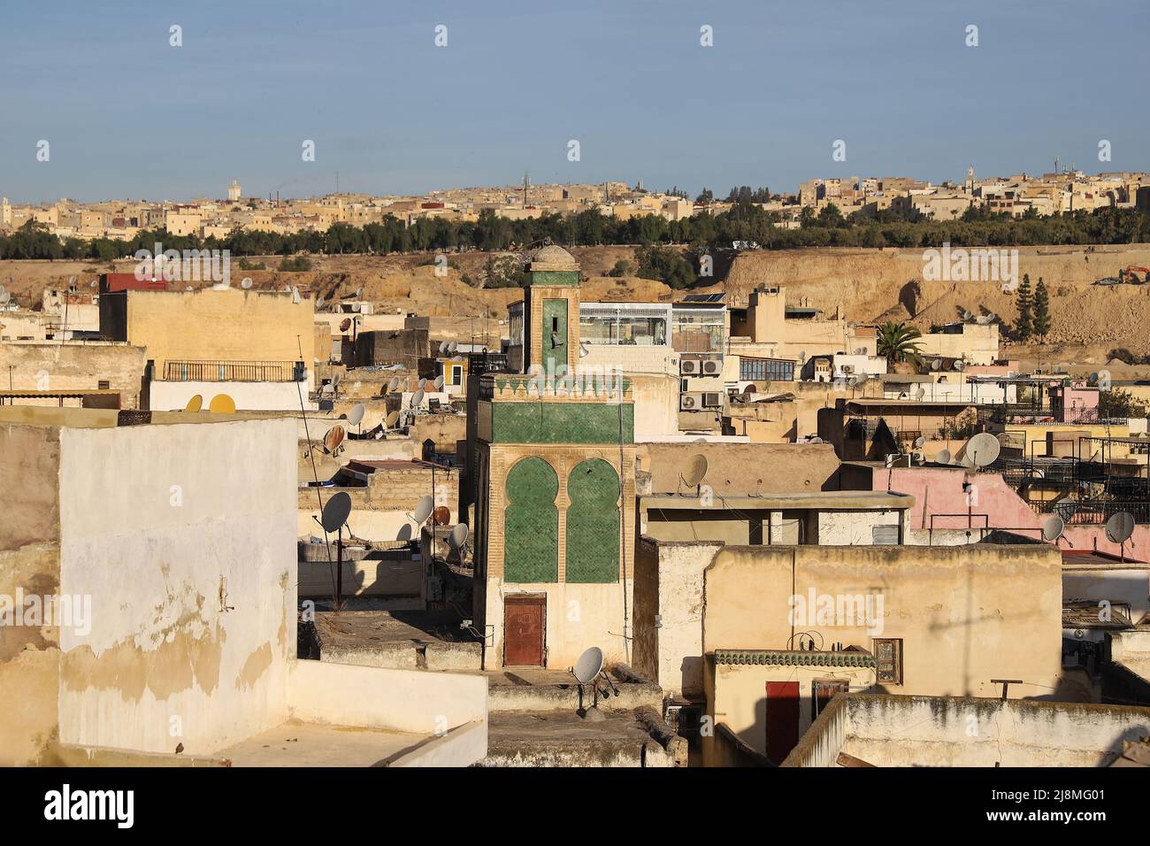 General view of Fez City in Morocco Stock Photo - Alamy