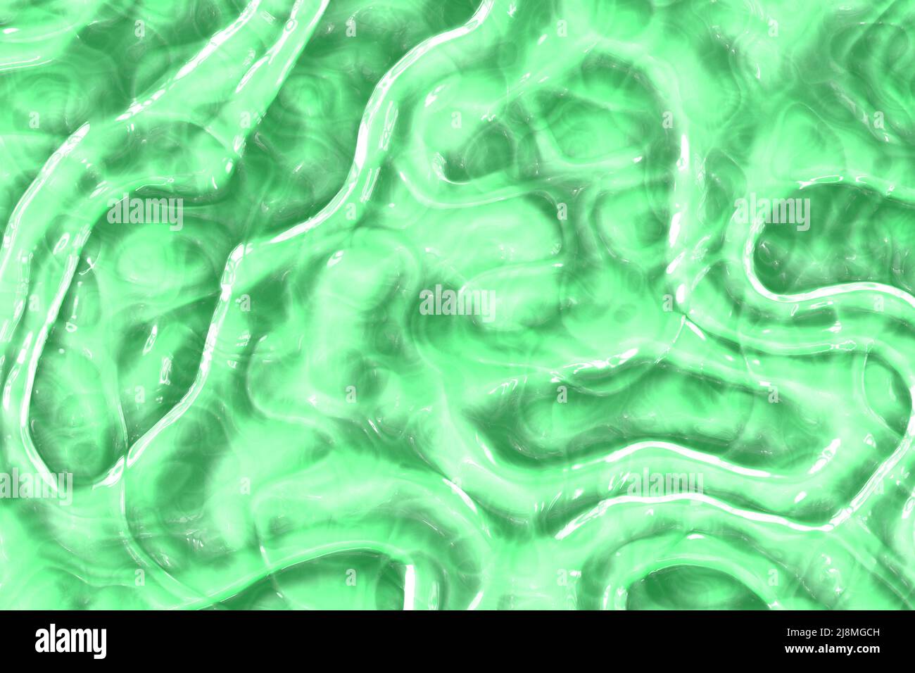 modern creative green alien muscle surface digitally drawn backdrop ...