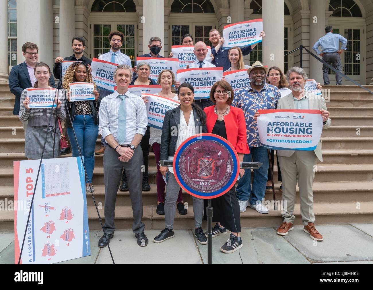 New York City, USA. 16th May, 2022. New York City Council Member ...