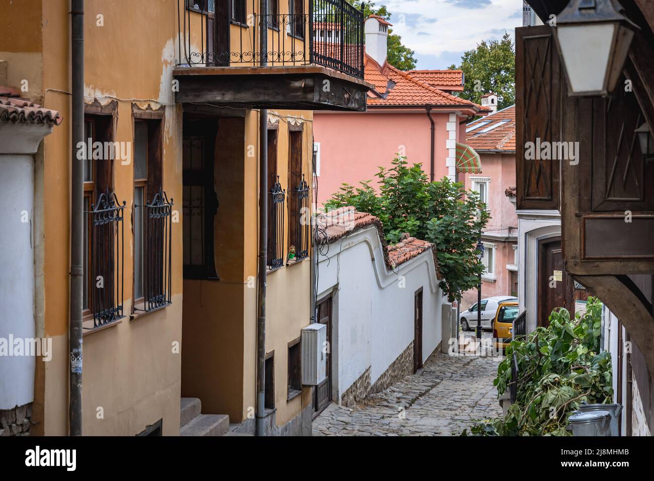 Houses in Ancient Town Of Plovdiv - Architectural Reserve in Plovdiv ...