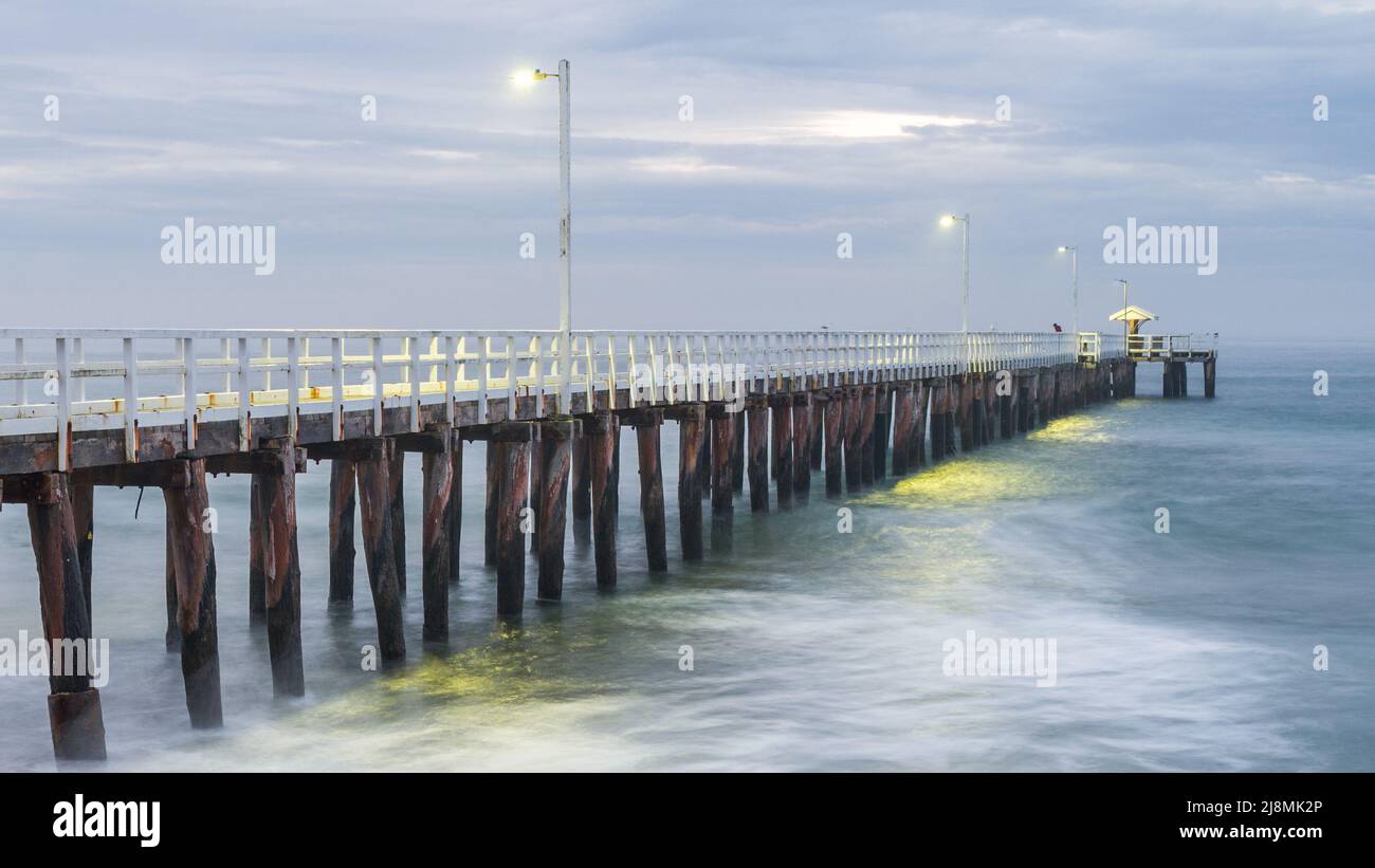 Pier Point Lonsdale Stock Photo - Alamy