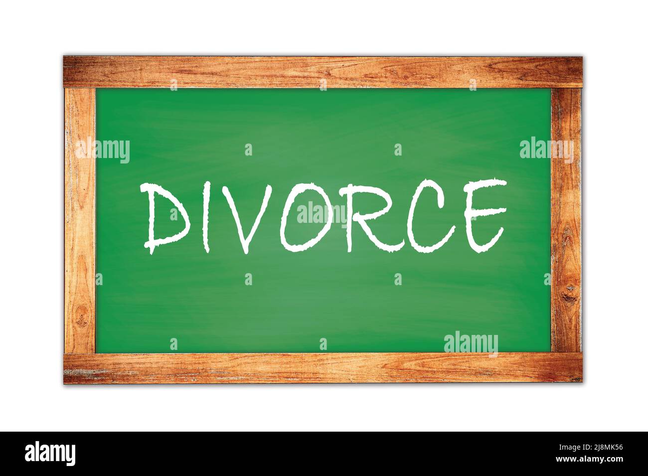 Divorce on blackboard Cut Out Stock Images & Pictures - Alamy