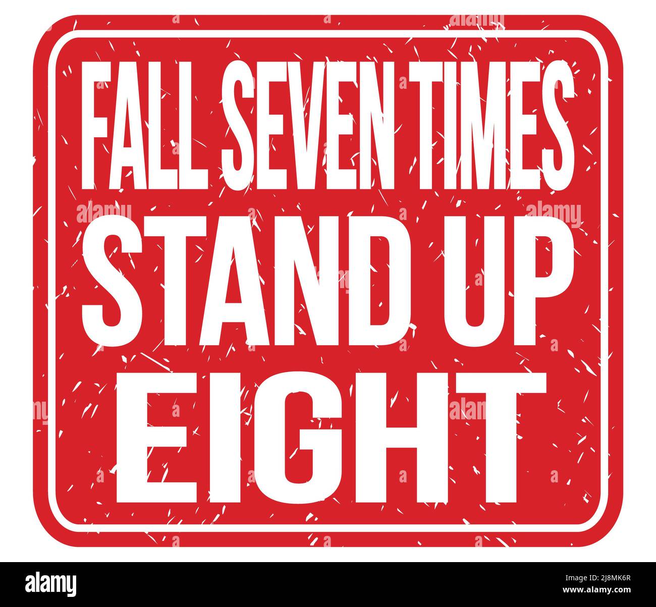 Fall seven times stand up eight hi-res stock photography and images - Alamy