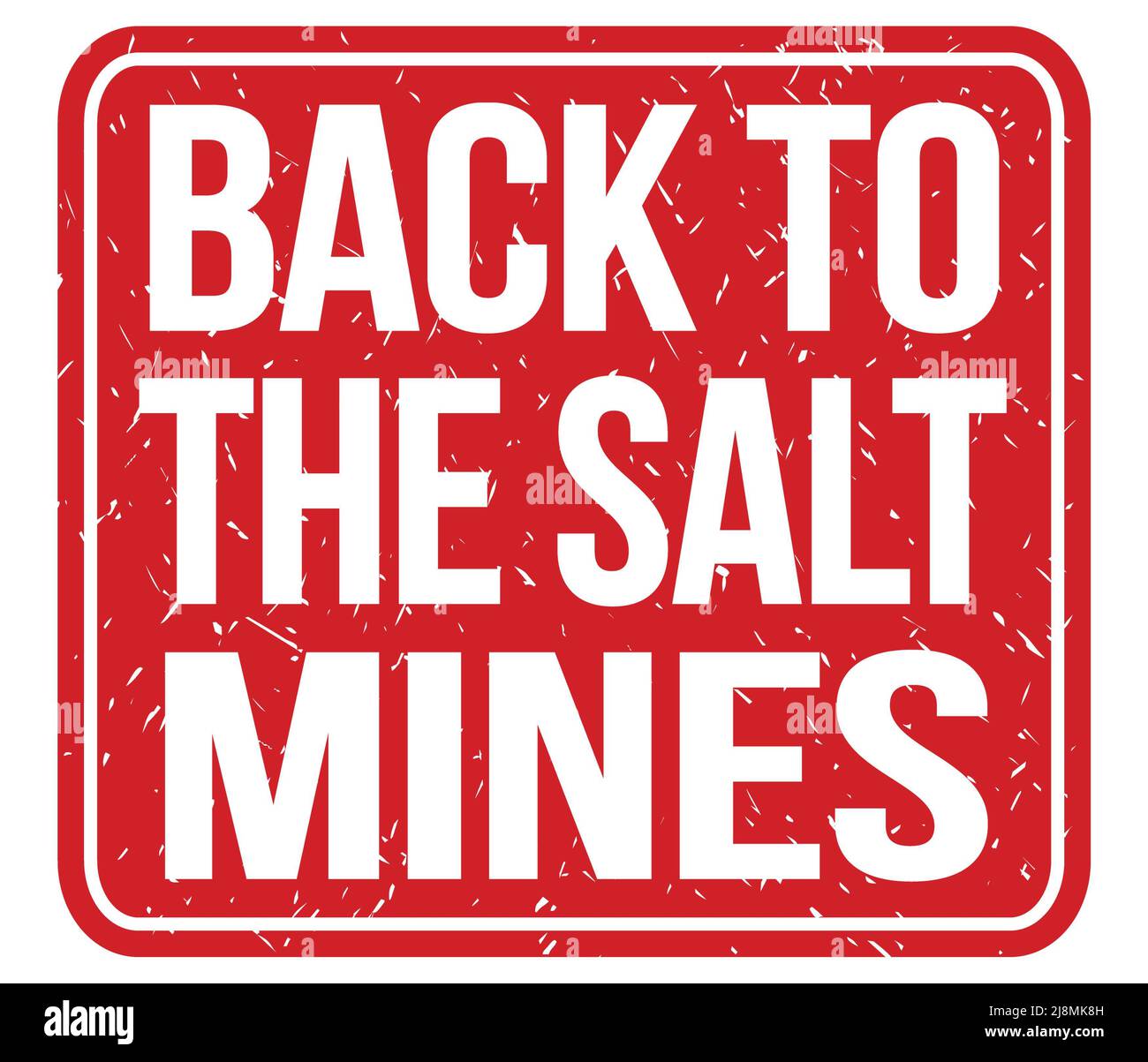 Back to the salt mines hi-res stock photography and images - Alamy
