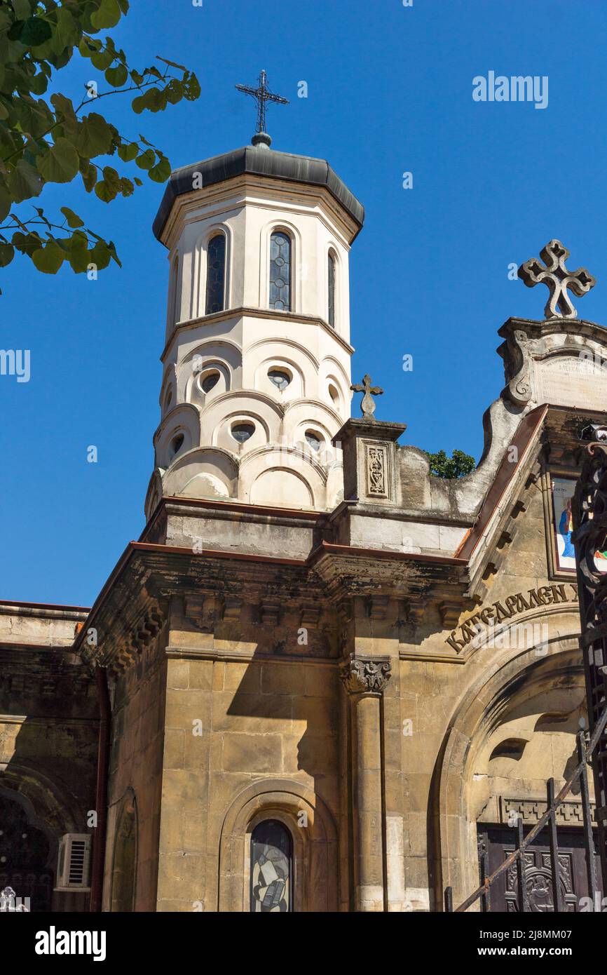 RUSE, BULGARIA -AUGUST 15, 2021: Holy Trinity Orthodox Church at the ...