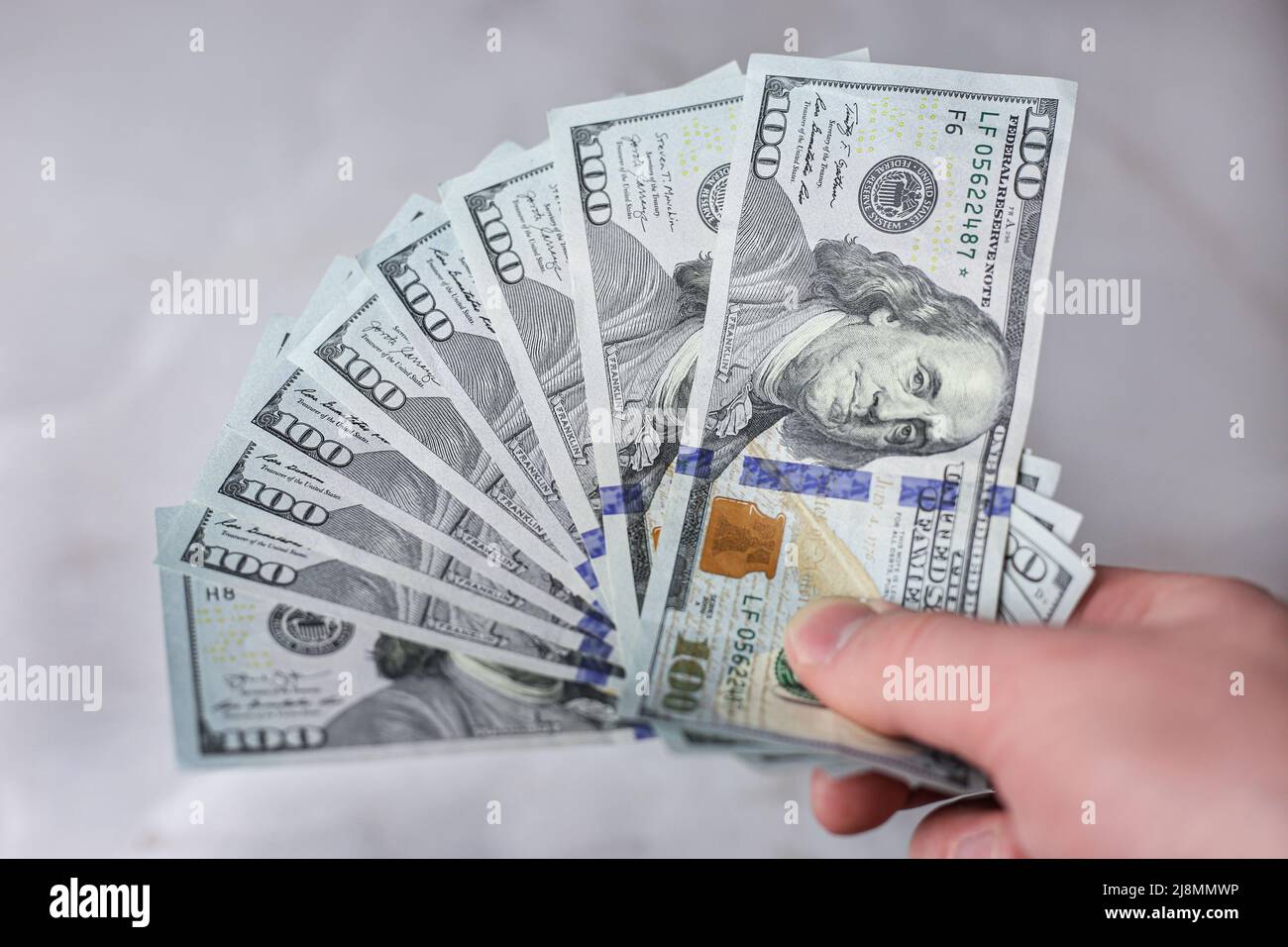 100 banknotes hi-res stock photography and images - Alamy