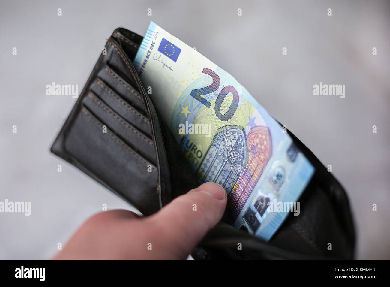 20 euro banknote hi-res stock photography and images - Alamy