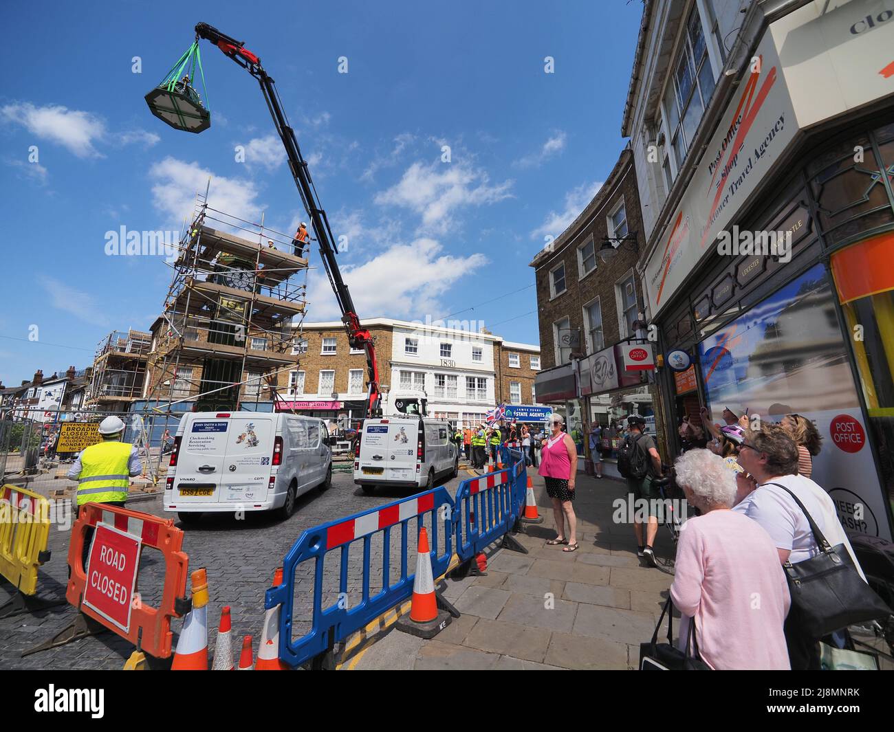 Sheerness town centre clock hi-res stock photography and images - Alamy