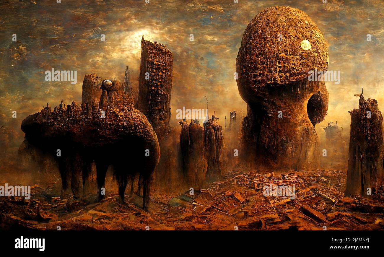 Alien city hi-res stock photography and images - Alamy