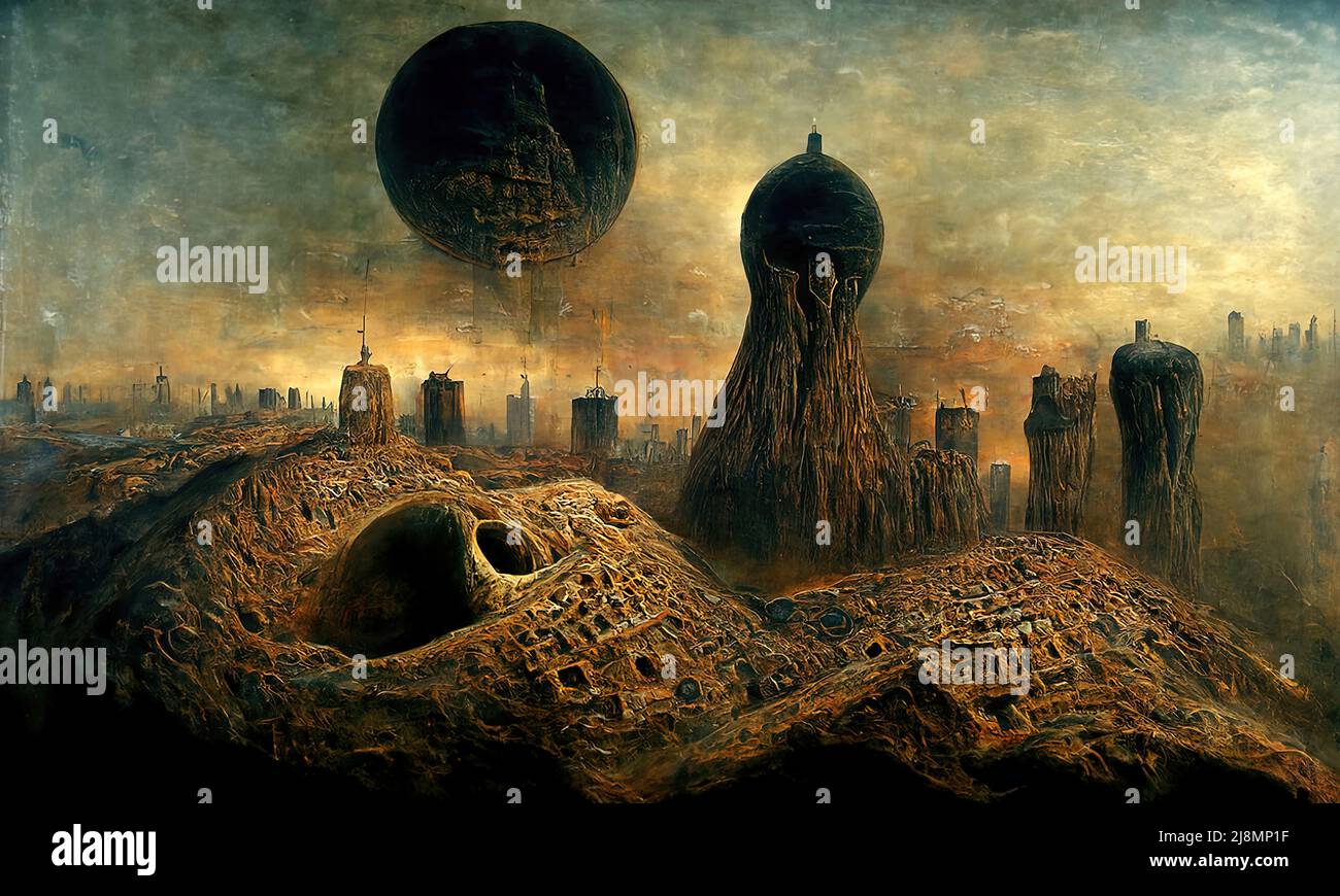 Alien construction hi-res stock photography and images - Alamy