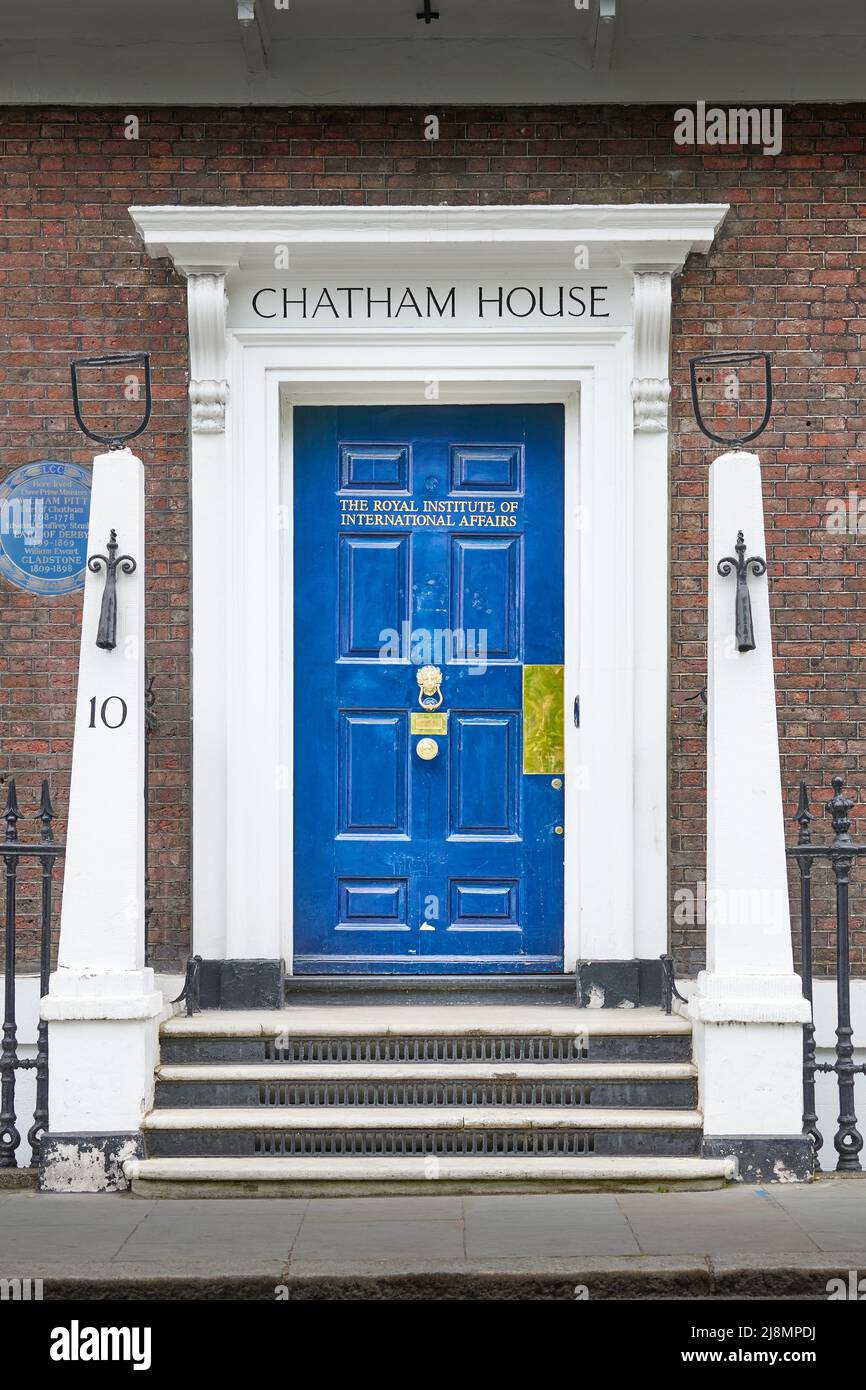 Chatham House, home of the Royal Institute of International Affairs, St ...