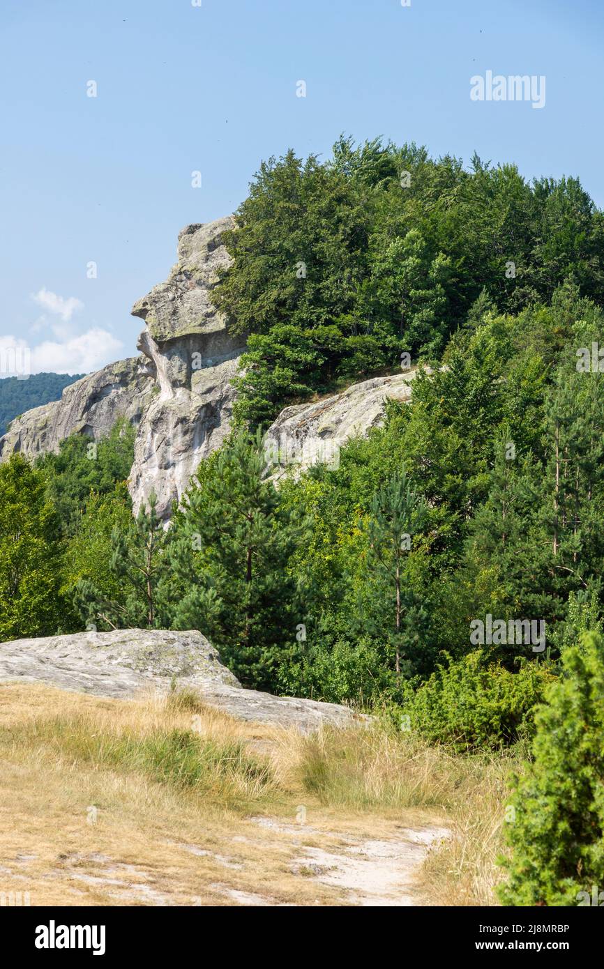 Ancient sanctuary Belintash dedicated to the god Sabazios at Rhodope ...