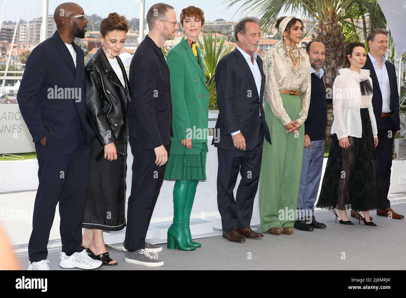 May 17, 2022, Cannes, Cote d'Azur, France: (L-R) LADJ LY, JASMINE ...