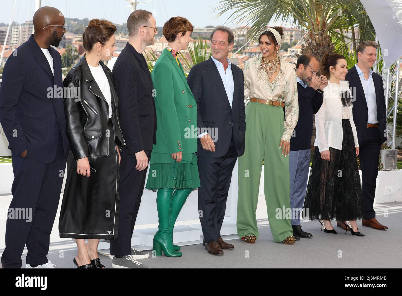 May 17, 2022, Cannes, Cote d'Azur, France: (L-R) LADJ LY, JASMINE ...