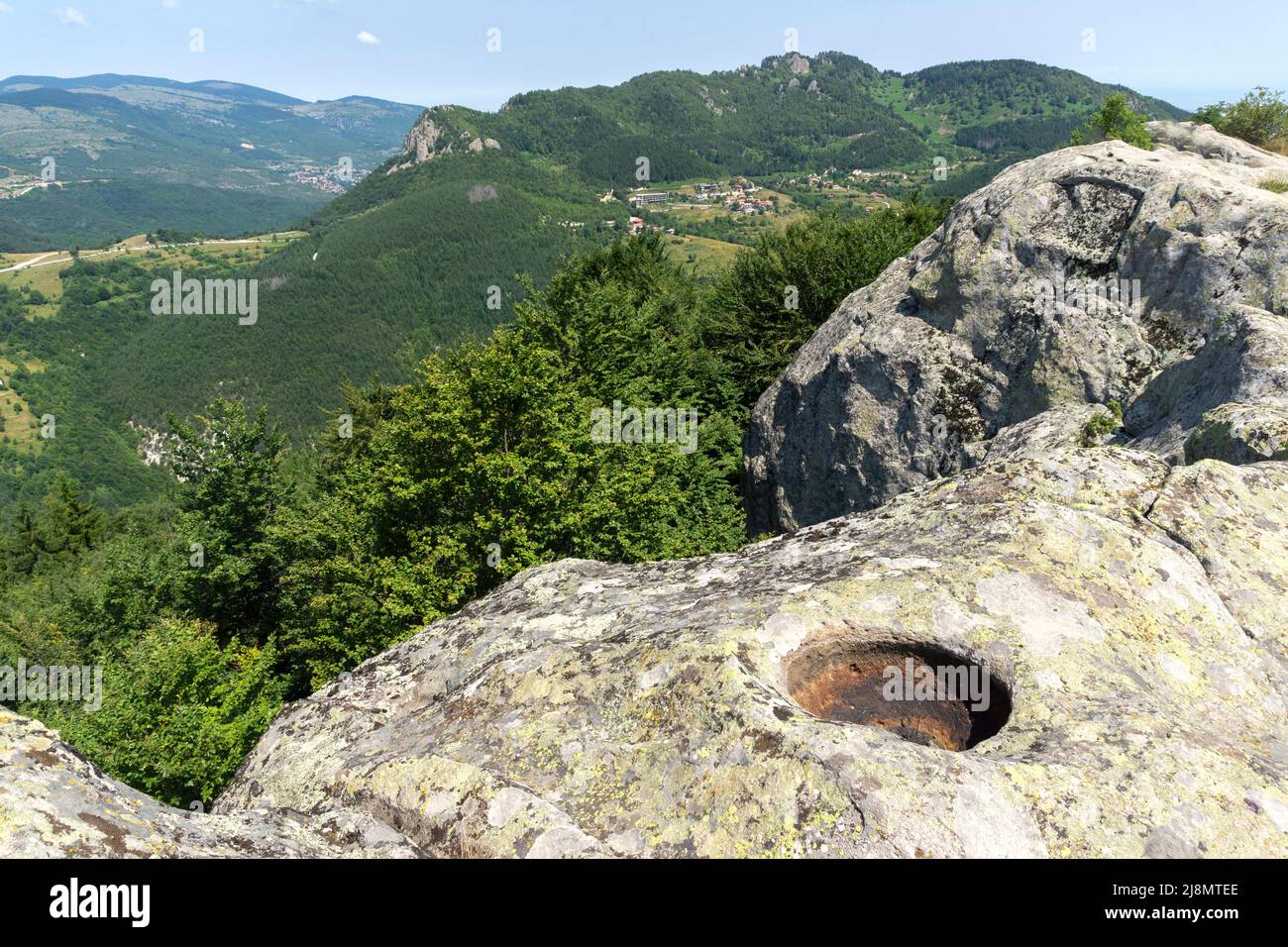 Ancient sanctuary Belintash dedicated to the god Sabazios at Rhodope ...