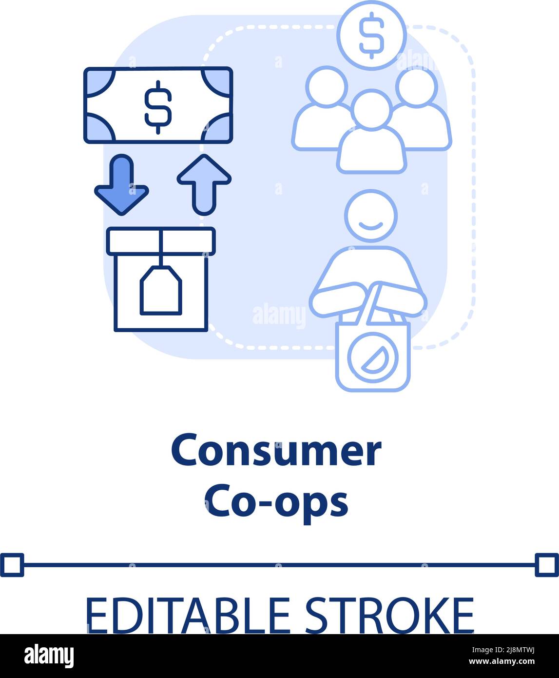 Consumer co-ops light blue concept icon Stock Vector Image & Art - Alamy Consumer co-ops light blue concept icon Stock Vector Image & Art - Alamy