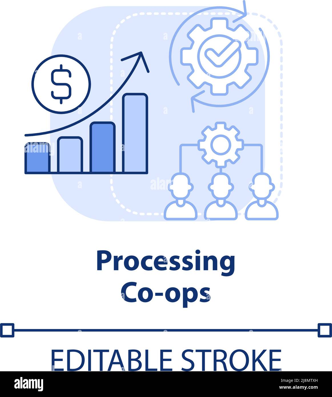 Processing co-ops light blue concept icon Stock Vector Image & Art - Alamy Processing co-ops light blue concept icon Stock Vector Image & Art - Alamy