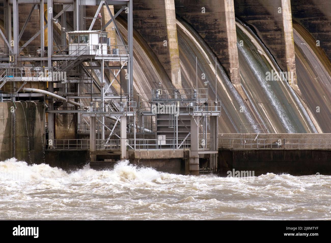 The Conowingo Dam is a massive hydroelectric structure located on the ...