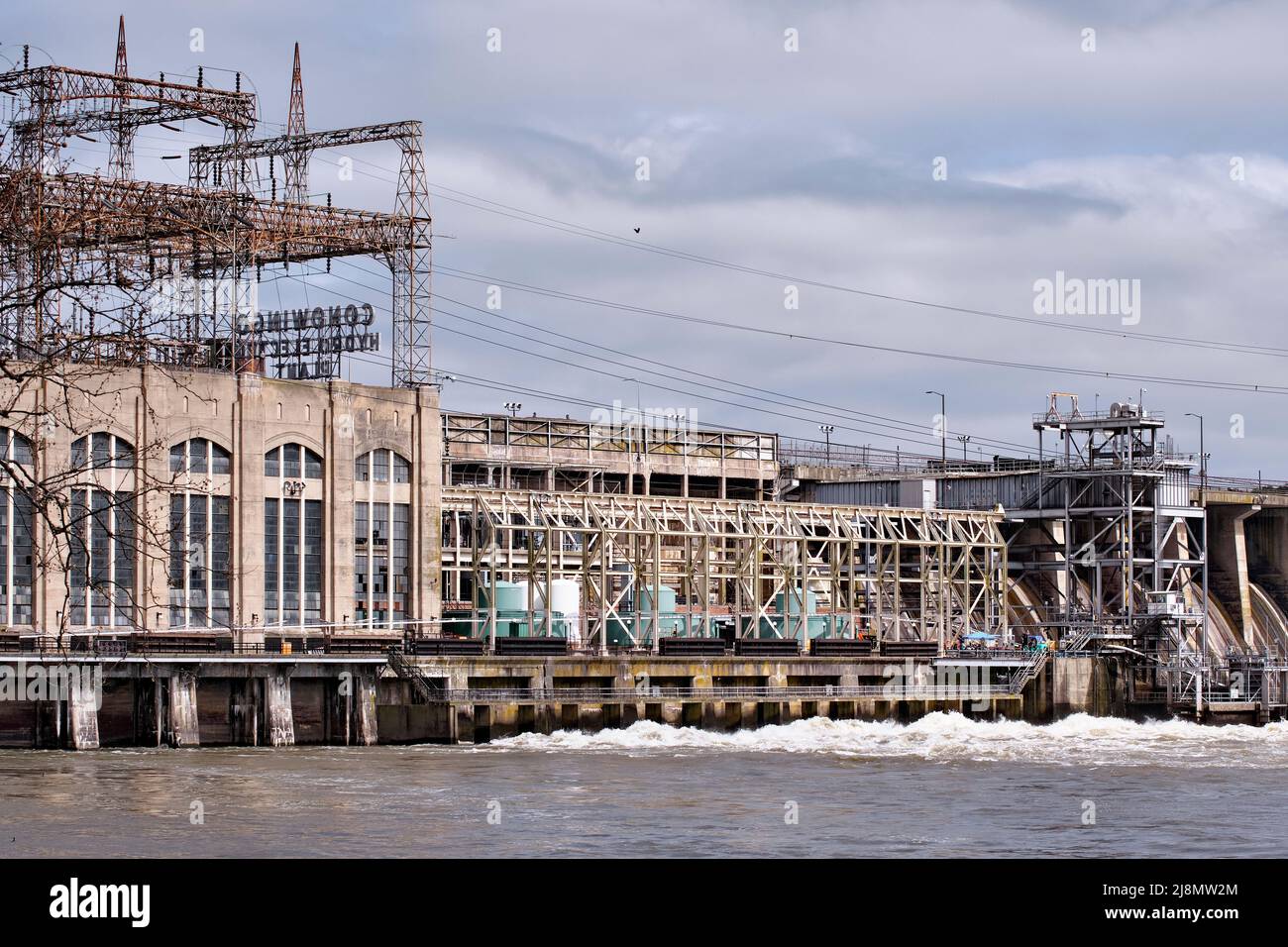 The Conowingo Dam is a massive hydroelectric structure located on the ...
