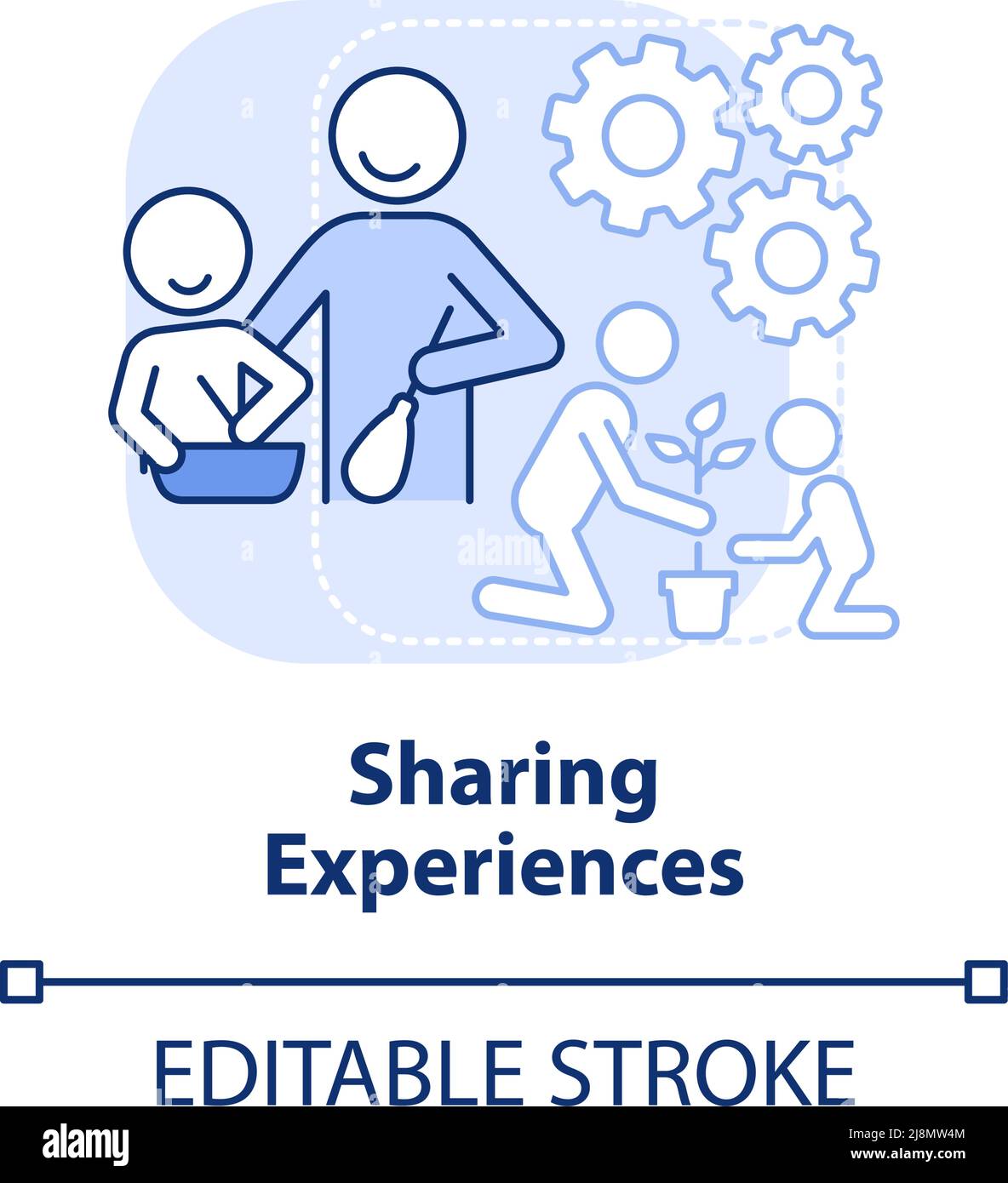 Sharing bond Cut Out Stock Images & Pictures - Alamy