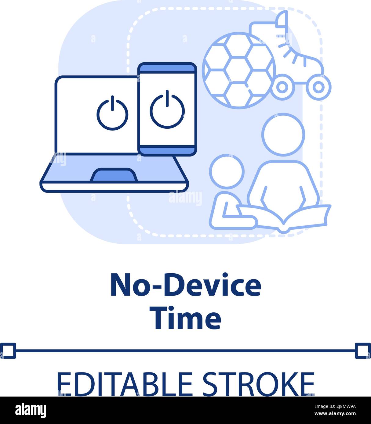 Family screen time management hi-res stock photography and images - Alamy