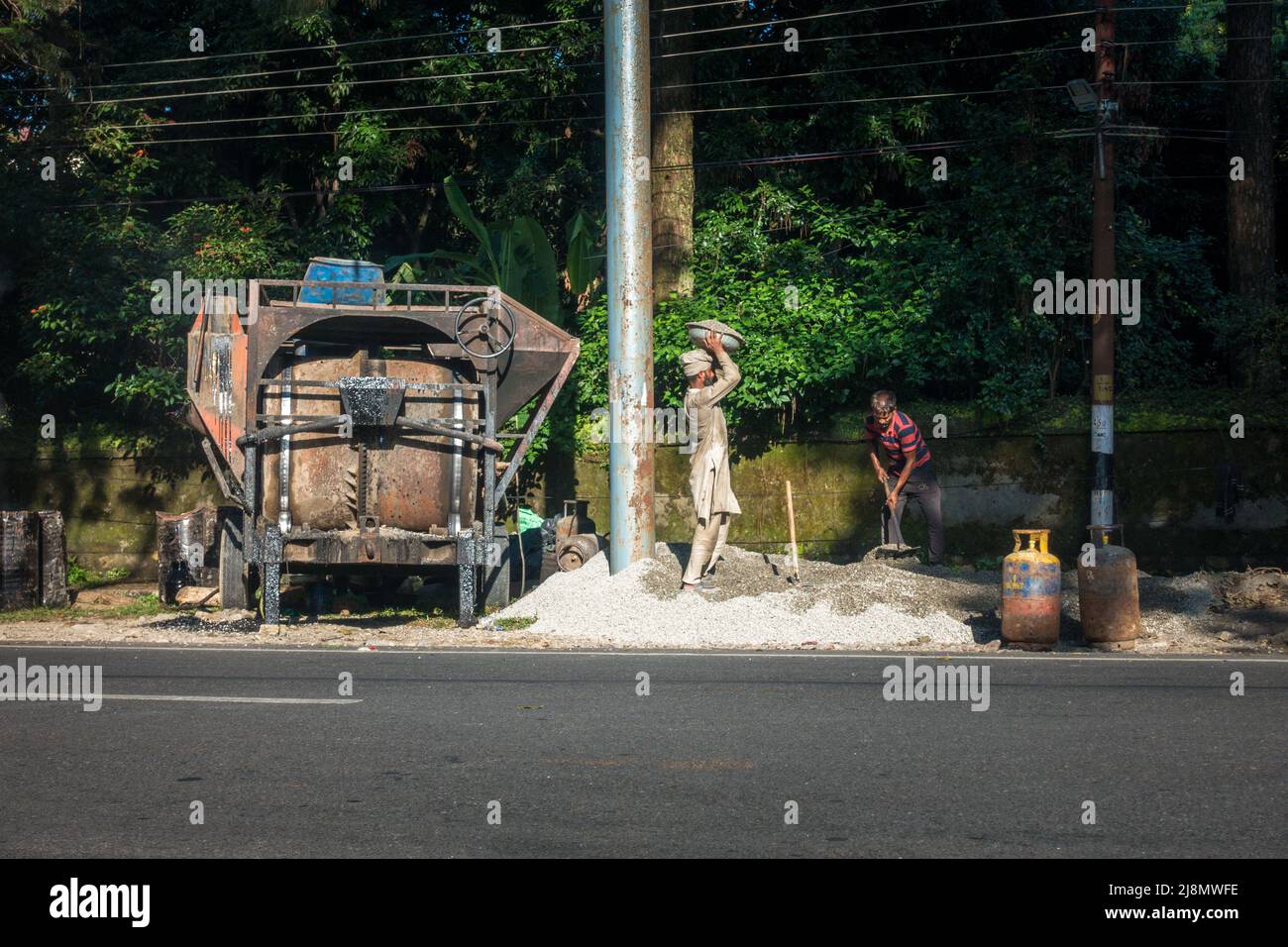 10th october 2021. Dehradun, Uttarakhand, India. A group of ...