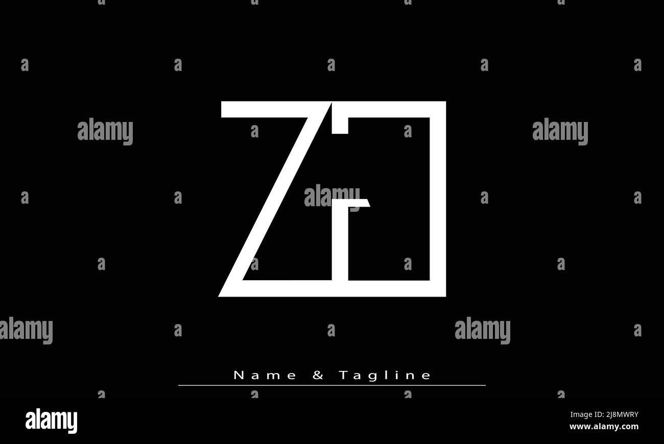 Alphabet letters Initials Monogram logo ZJ , JZ Stock Vector Image ...