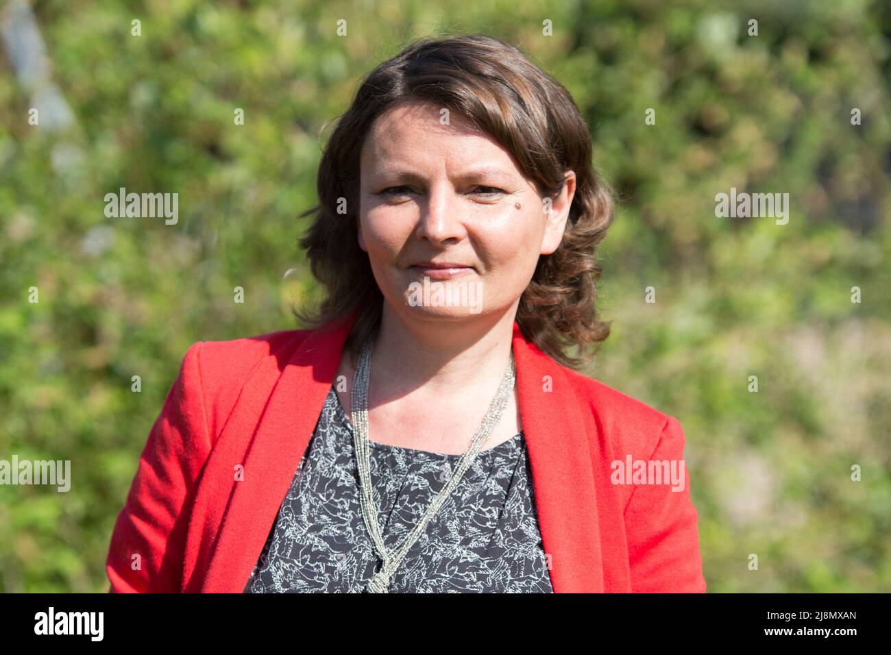 Paris, France. May 17, 2022, Eva Sas attends the Legislative elections ...