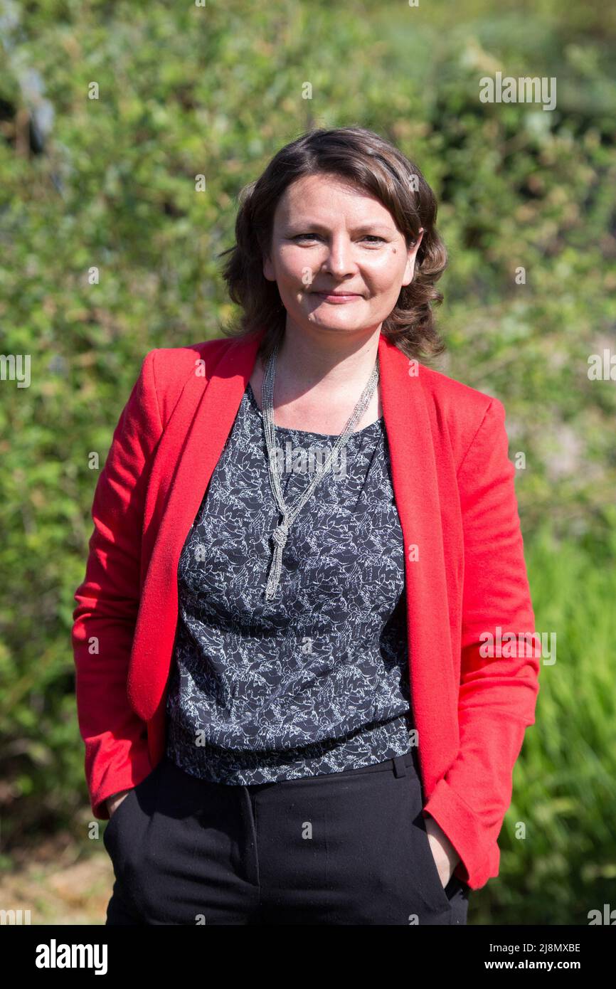 Paris, France. May 17, 2022, Eva Sas attends the Legislative elections ...
