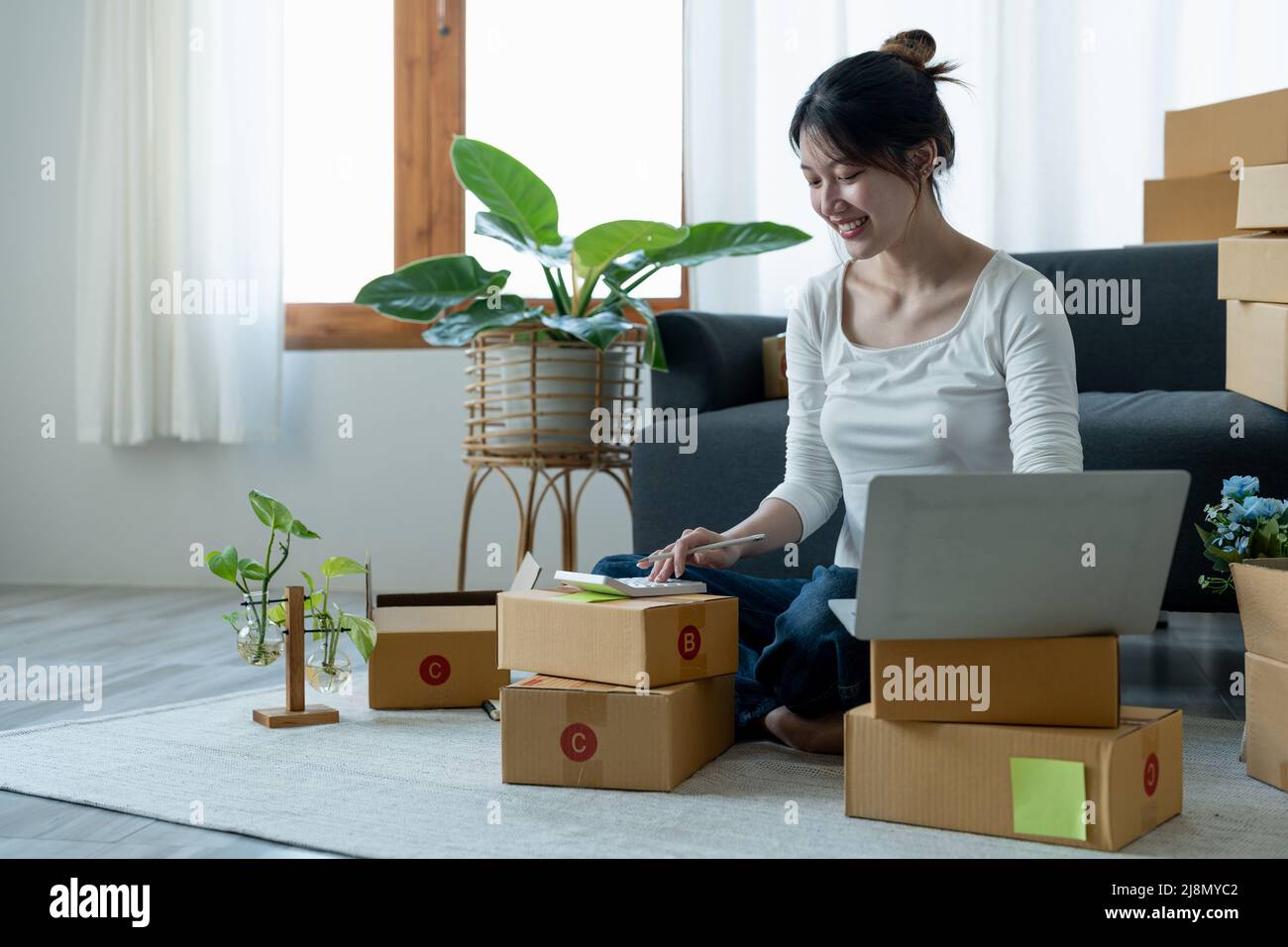 Computer delivery box hi-res stock photography and images - Alamy