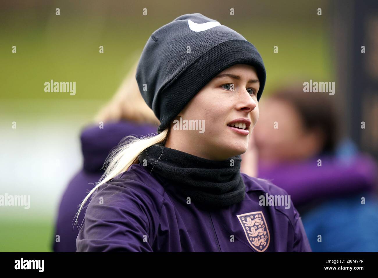 File photo dated 23-11-2021 of England goalkeeper Hannah Hampton. The ...